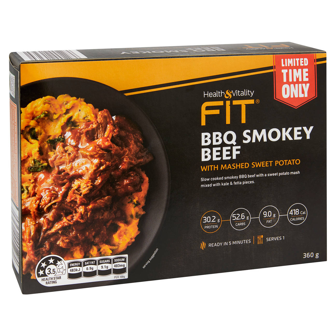 BBQ Smokey Beef 360g